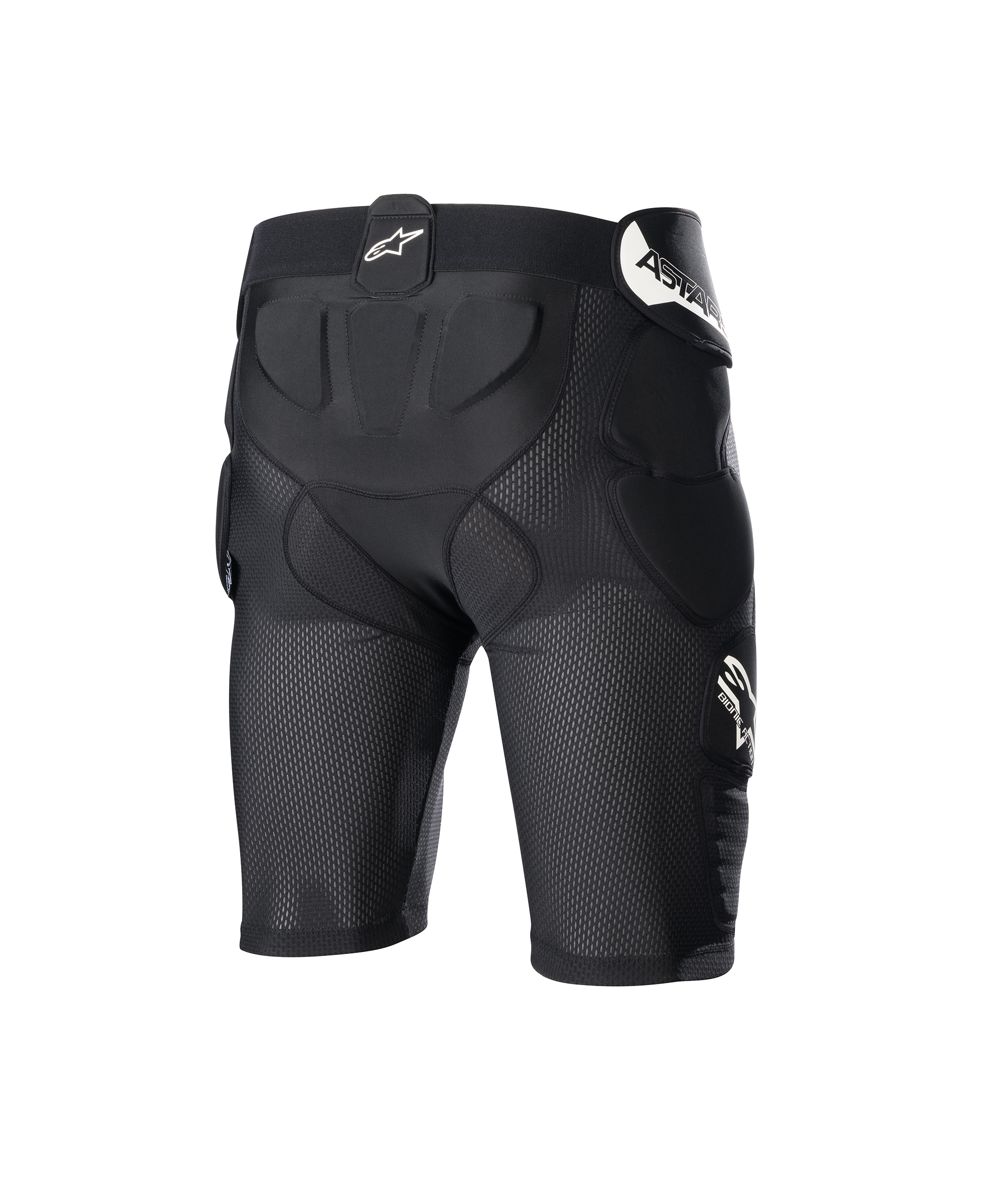 กางเกงการ์ดขาสั้น BIONIC ACTION PROTECTION SHORTS BLACK